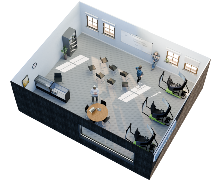 American Truck Landing - Tenstar Simulation